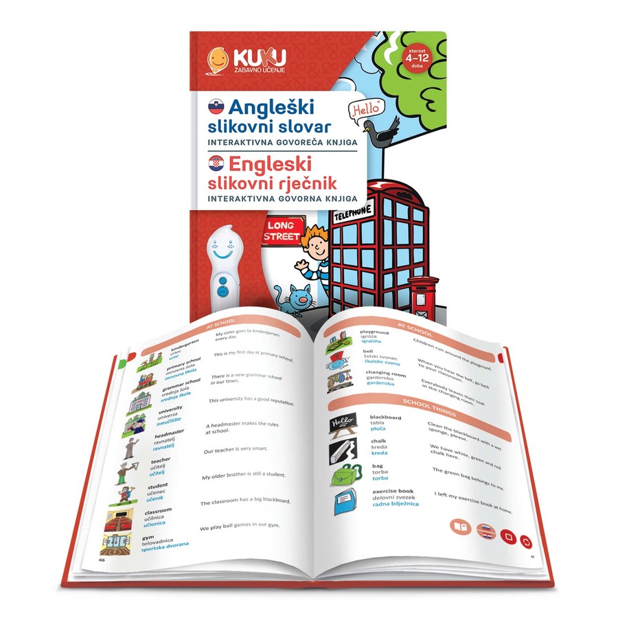 Engleski slikovni rječnik - KUKU Croatia